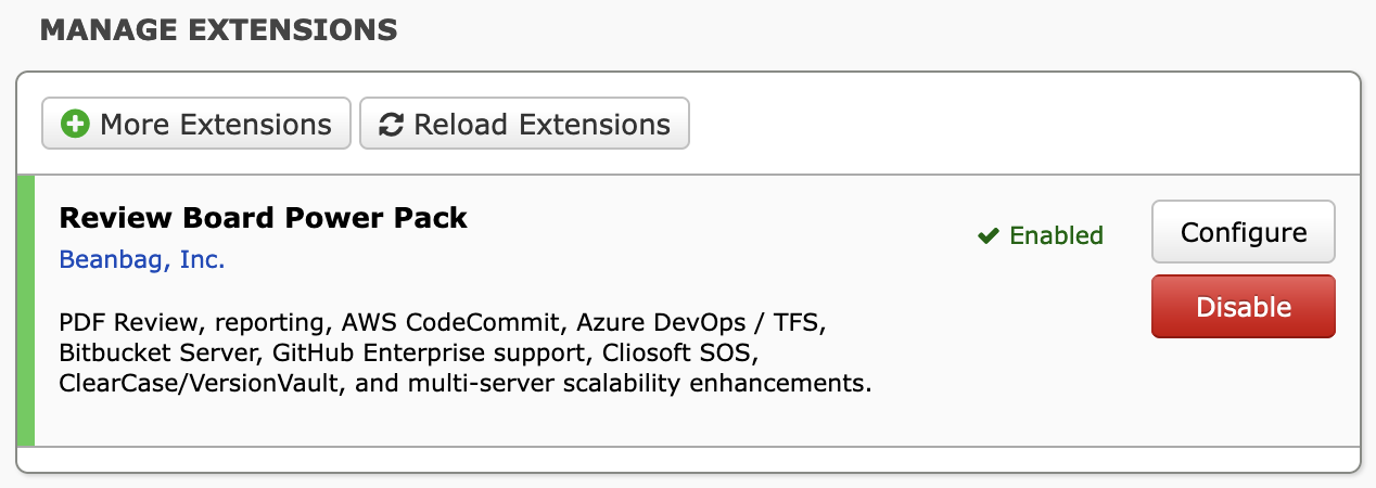 Installation | Power Pack Documentation | Review Board